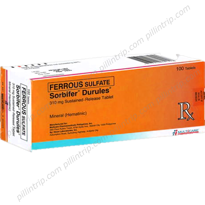 Sorbifer Durules (Ferrous sulfate,Sodium Ascorbate) : Uses, Side ...