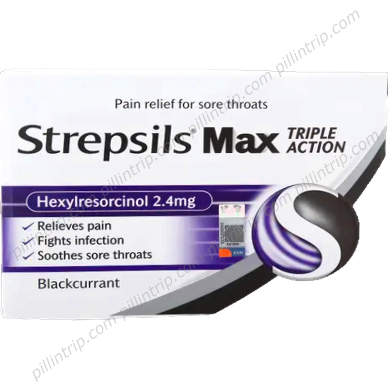 Strepsils Max : Uses, Side Effects, Interactions, Dosage / Pillintrip