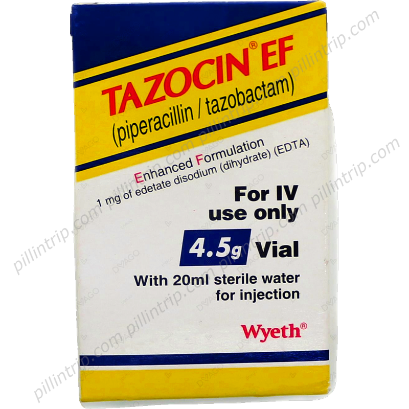 Tazocin EF : Uses, Side Effects, Interactions, Dosage / Pillintrip