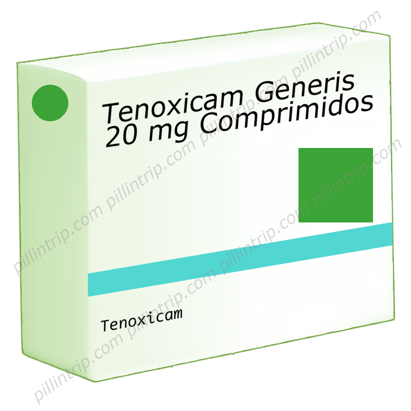 Tenoxicam Generis 20 mg Comprimidos : Usos, Efectos Secundarios ...