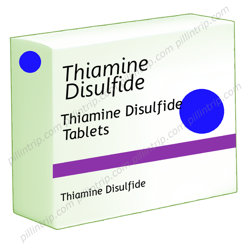 Thiamine Disulfide : Uses, Side Effects, Interactions, Dosage / Pillintrip