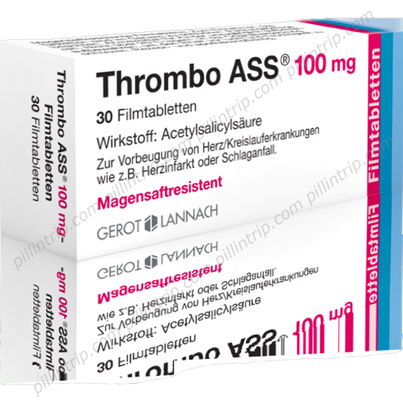 Thrombo ASS : Uses, Side Effects, Interactions, Dosage / Pillintrip