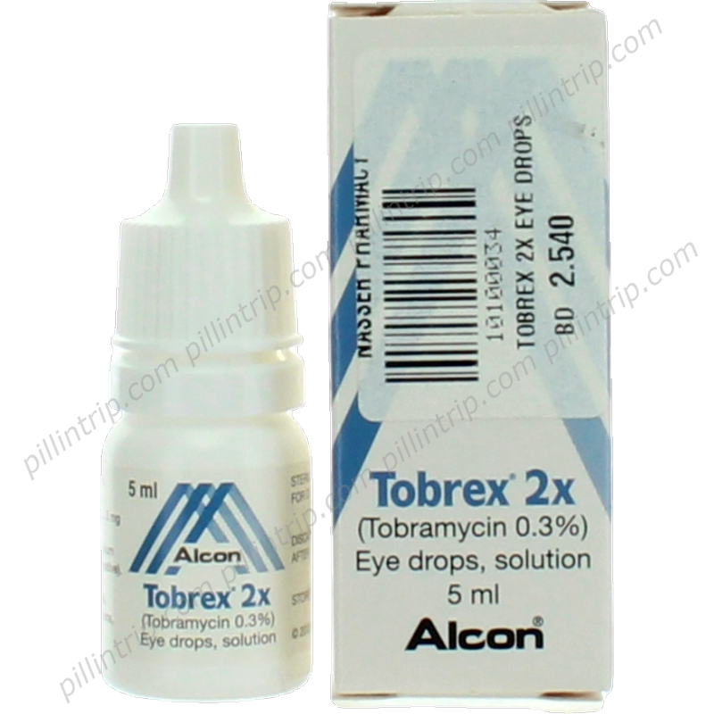 Tobrex 2X : Usos, Efectos Secundarios, Interacciones, Dosis / Pillintrip