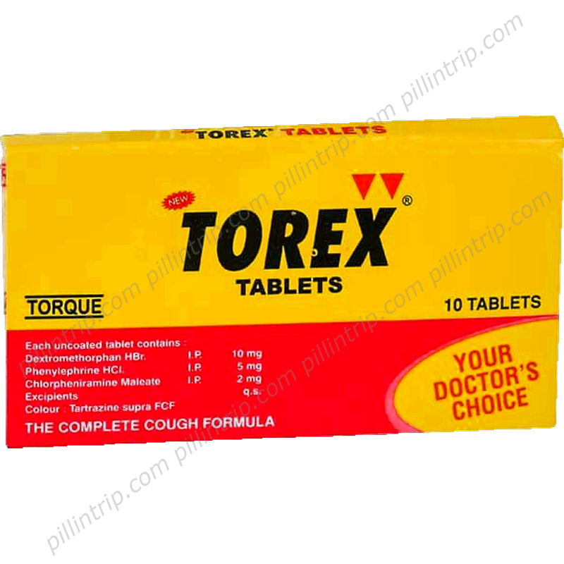 Torex Tablet : Uses, Side Effects, Interactions, Dosage / Pillintrip