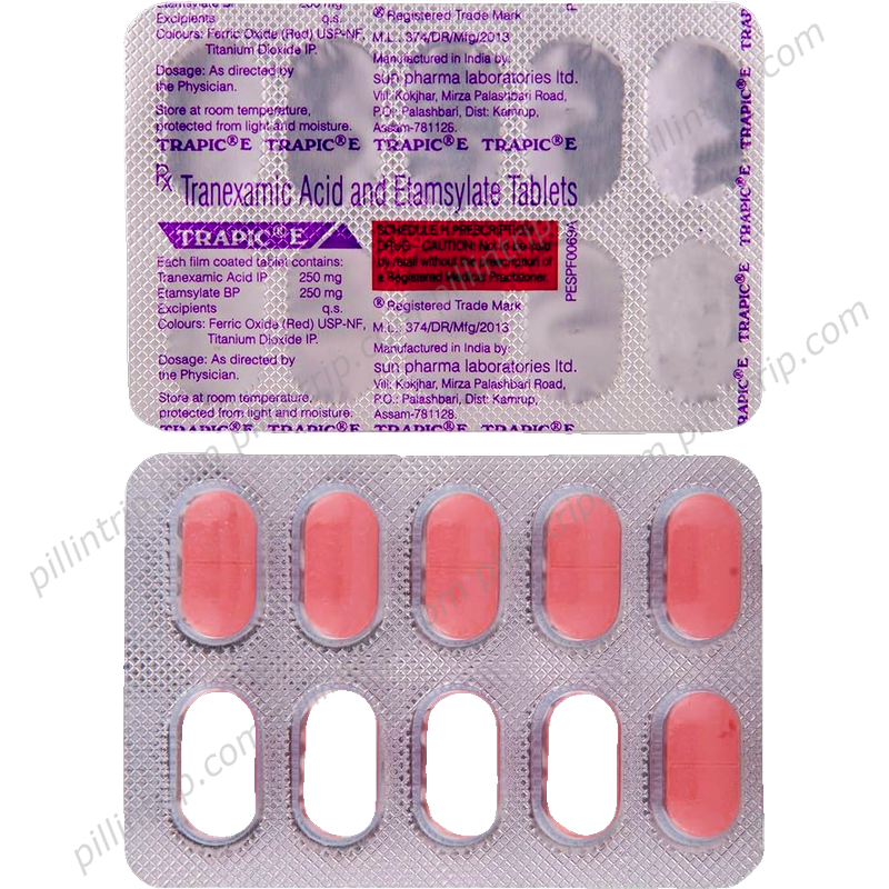 Trapic : Uses, Side Effects, Interactions, Dosage / Pillintrip