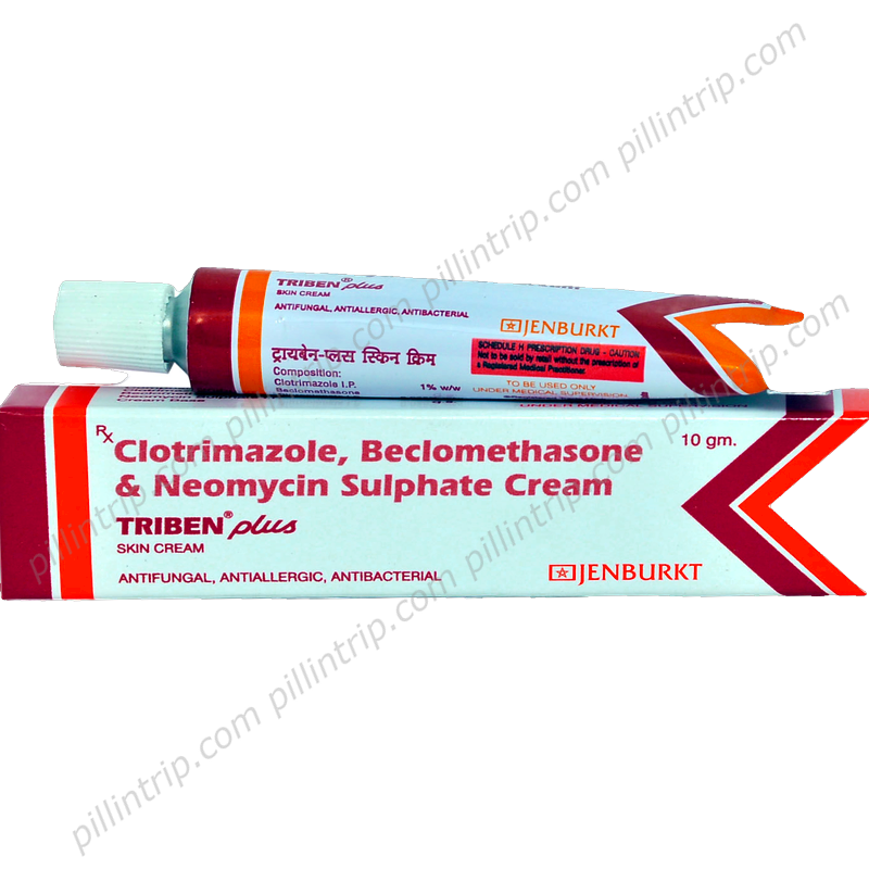 Triben Plus Cream : Uses, Side Effects, Interactions, Dosage / Pillintrip