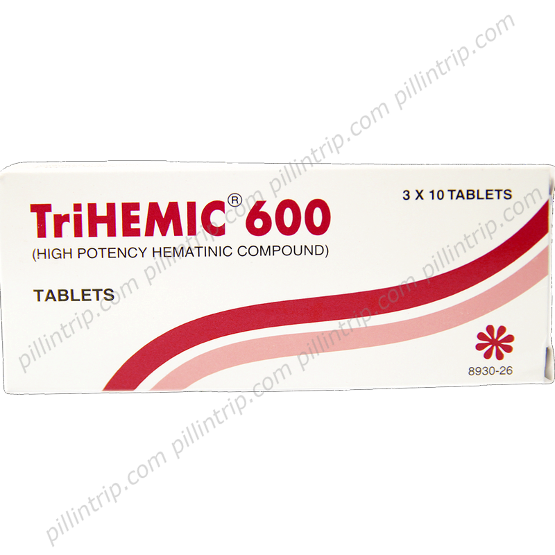 Trihemic 600 : Uses, Side Effects, Interactions, Dosage / Pillintrip
