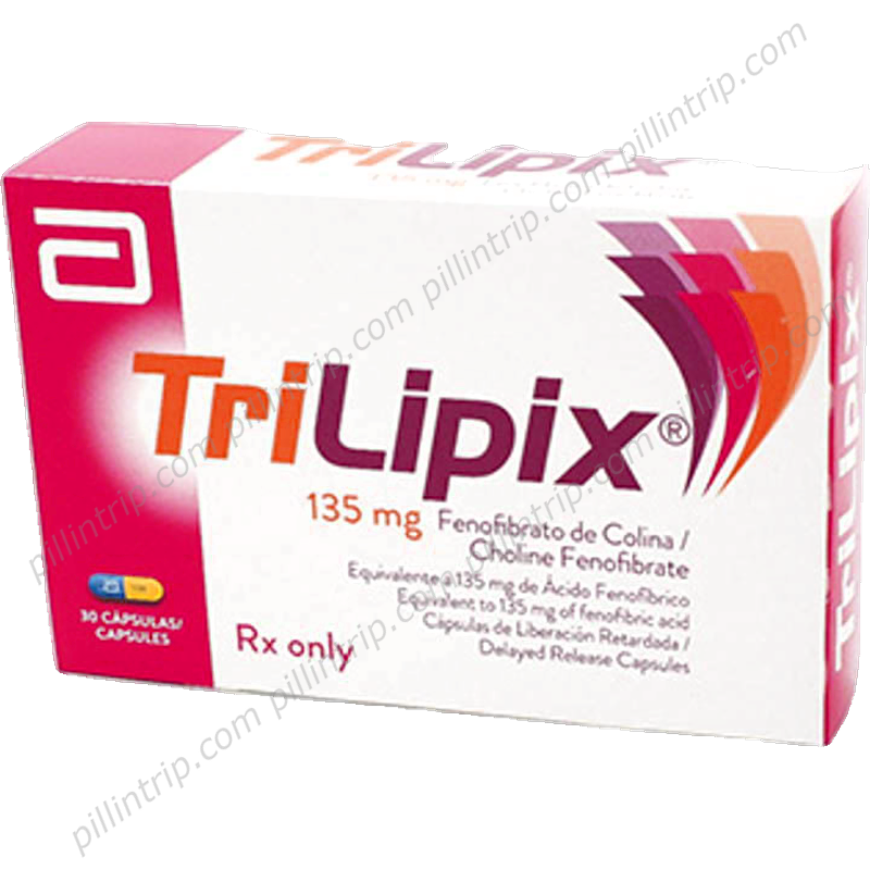 Trilipix : Usos, Efectos Secundarios, Interacciones, Dosis / Pillintrip