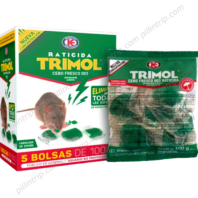 Trimol : Usos, Efectos Secundarios, Interacciones, Dosis / Pillintrip