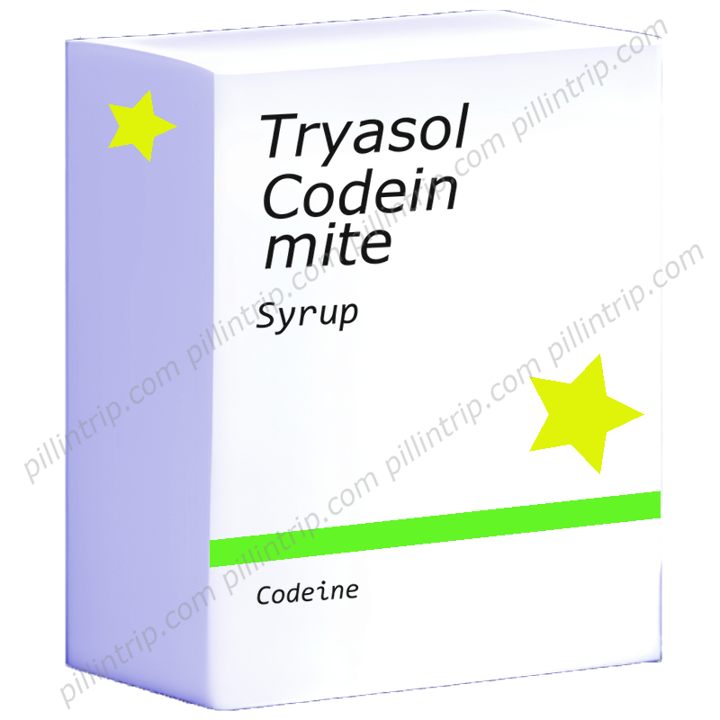Tryasol Codein mite : Uses, Side Effects, Interactions, Dosage / Pillintrip