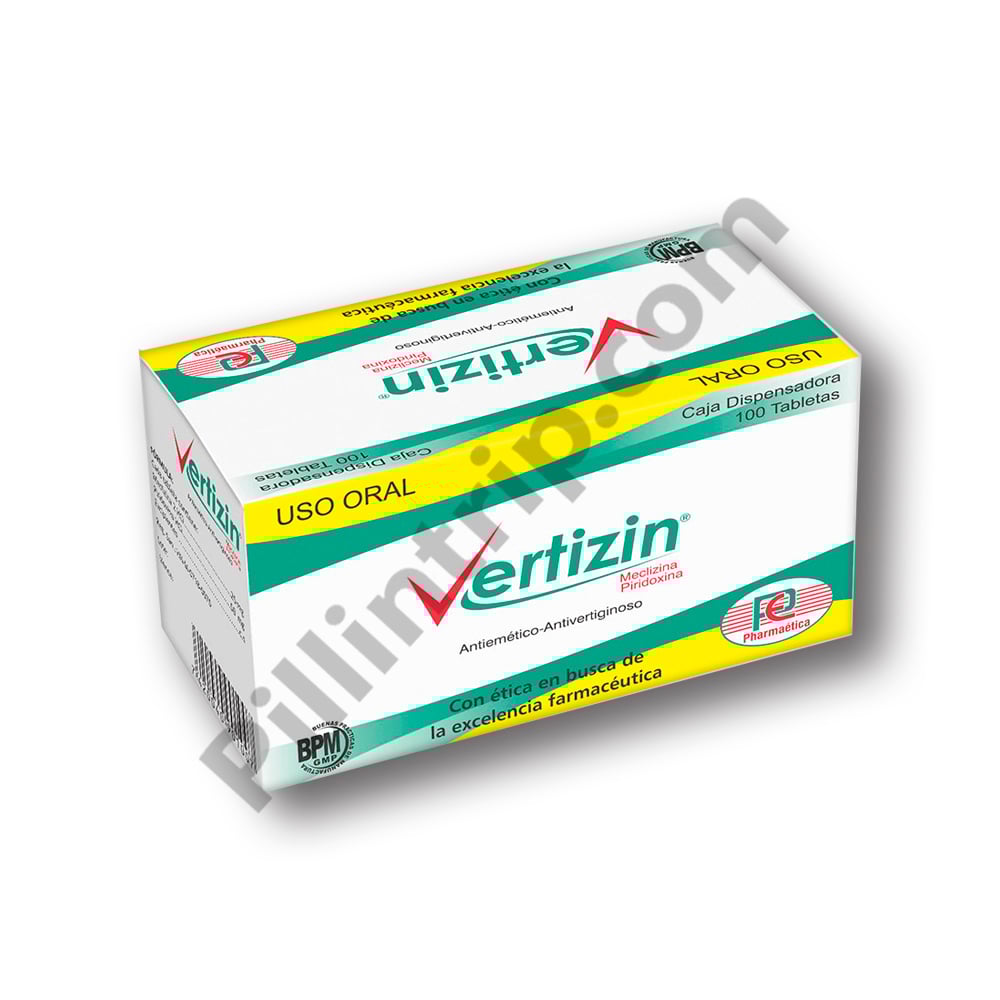 Vertizin : Usos, Efectos Secundarios, Interacciones, Dosis / Pillintrip