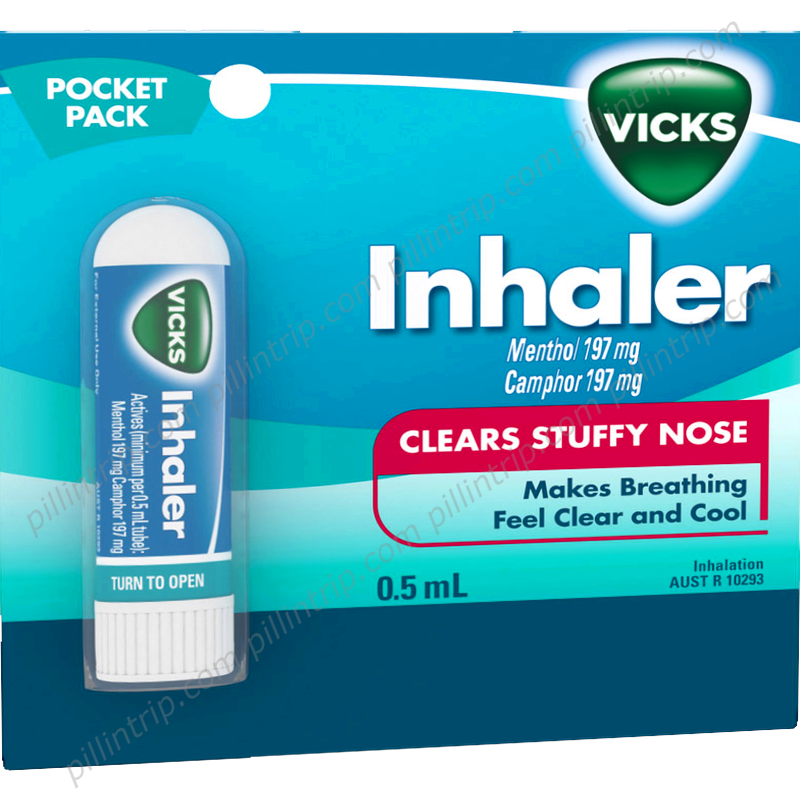 Vicks Inhaler : Uses, Side Effects, Interactions, Dosage / Pillintrip
