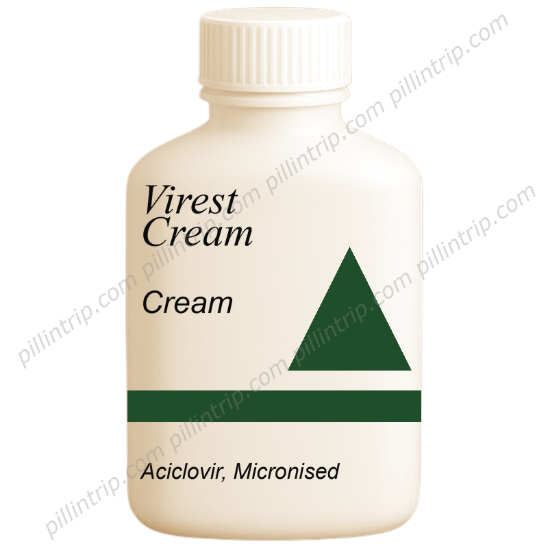 Virest Cream : Uses, Side Effects, Interactions, Dosage / Pillintrip