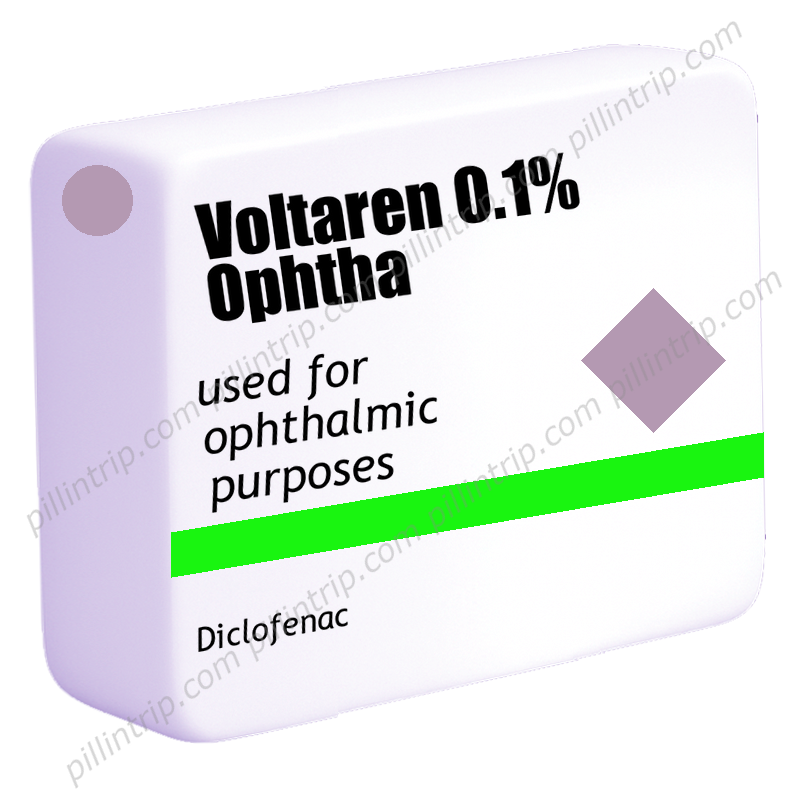 Voltaren 0.1% Ophtha : Anwendung, Nebenwirkungen, Wechselwirkungen ...