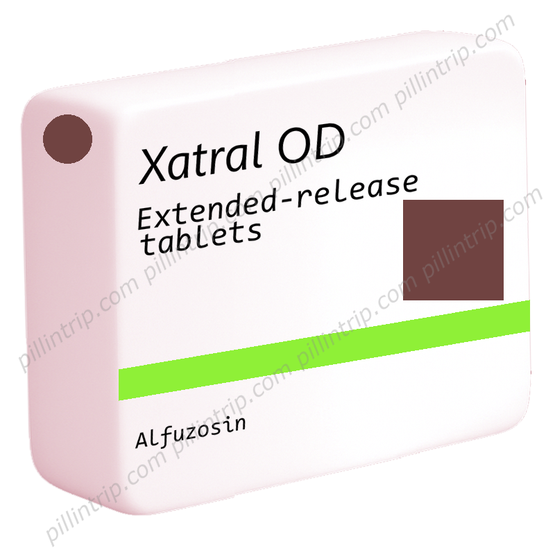 Xatral OD : Usos, Efectos Secundarios, Interacciones, Dosis / Pillintrip
