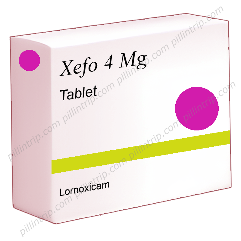 Xefo 4 Mg : Uses, Side Effects, Interactions, Dosage / Pillintrip