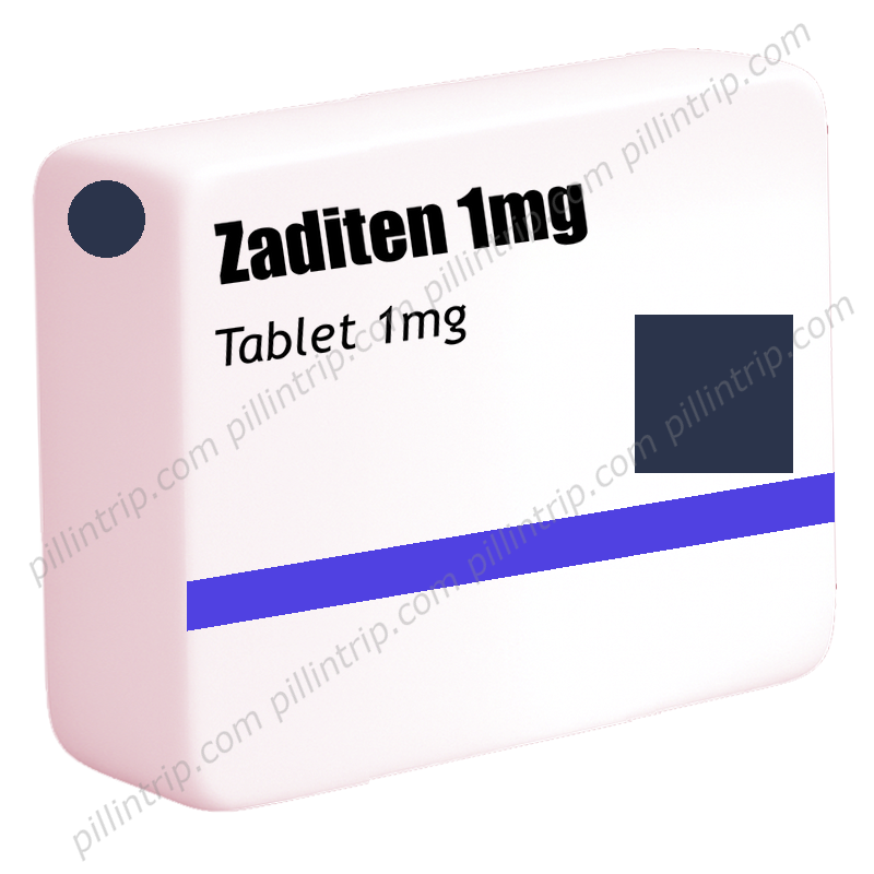 Zaditen 1mg : Anwendung, Nebenwirkungen, Wechselwirkungen, Dosierung ...