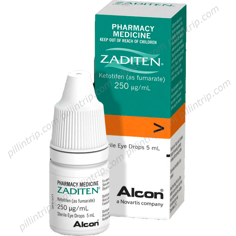 Zaditen Eye Drops : Применение, Побочные Эффекты, Взаимодействие ...