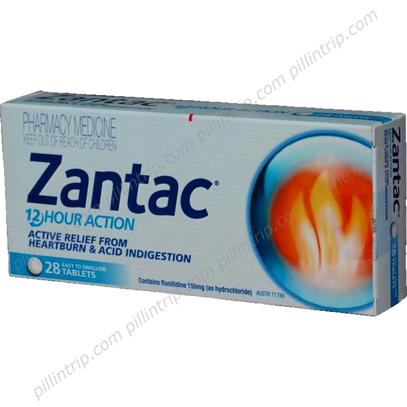 Zantac 150 : Uses, Side Effects, Interactions, Dosage / Pillintrip