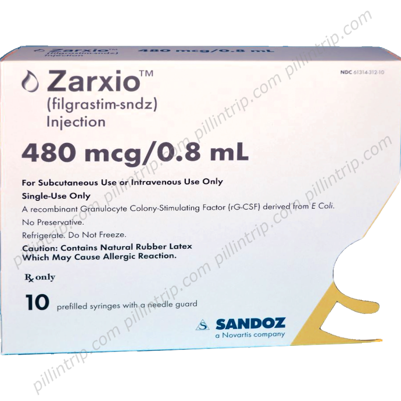 Zarxio (Injection) : Uses, Side Effects, Interactions, Dosage / Pillintrip