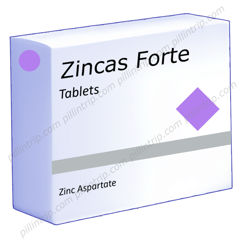 Zincas Forte : Usos, Efectos Secundarios, Interacciones, Dosis / Pillintrip